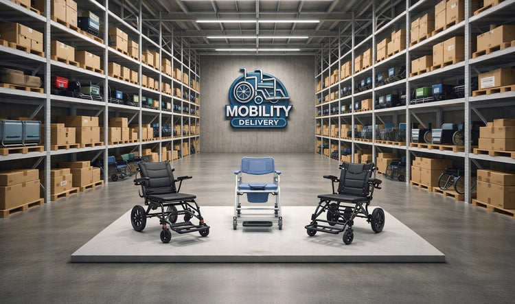 Move with ease, with Mobility Delivery - your mobility aid experts!