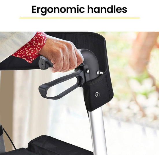 SmartRoller 2-in-1 Rollator & Transit Wheelchair – Mobility Delivery