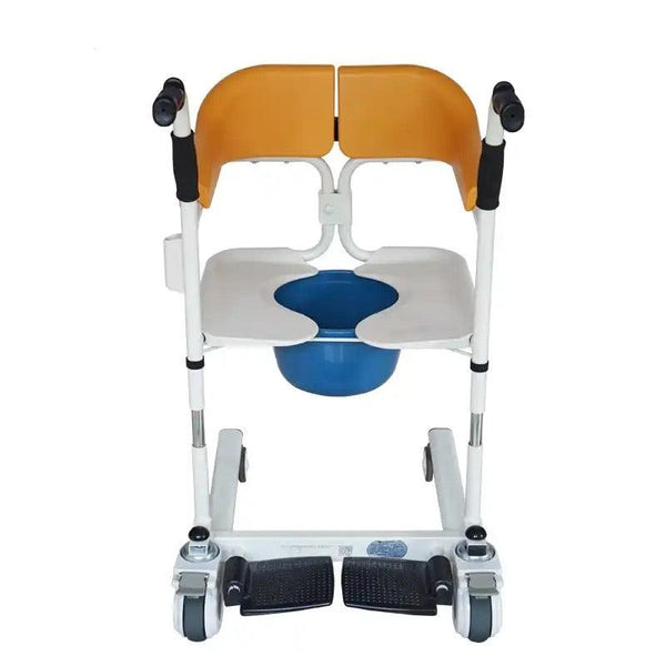 Patient Lift and Transfer Commode Wheelchair 4 in 1 for Hospitals, Aged ...
