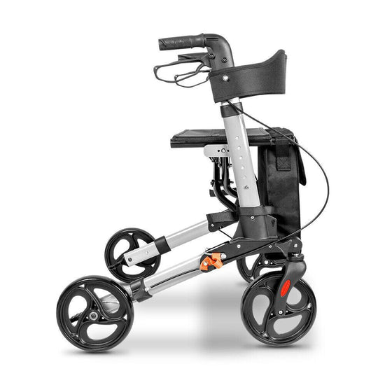 Sturdy Compact Rollator Mobility Walker - Euro Style – Mobility Delivery